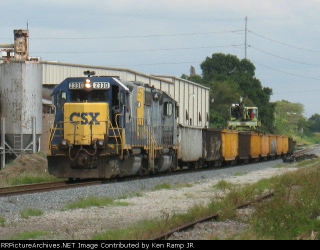 CSX work train